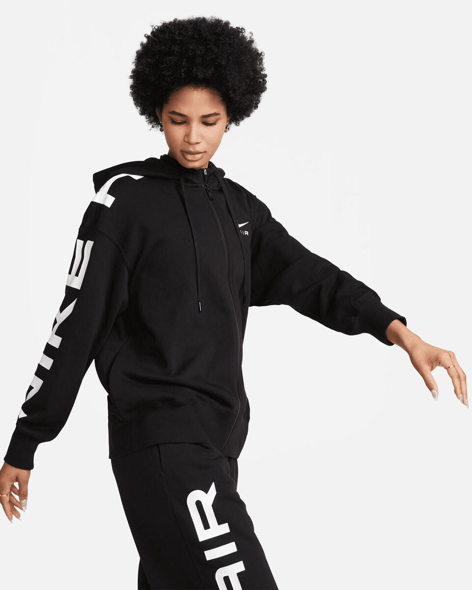 NIKE W AIR FLEECE FULL ZIP HOODIE FB8047 010 – Euforie Vico Equense